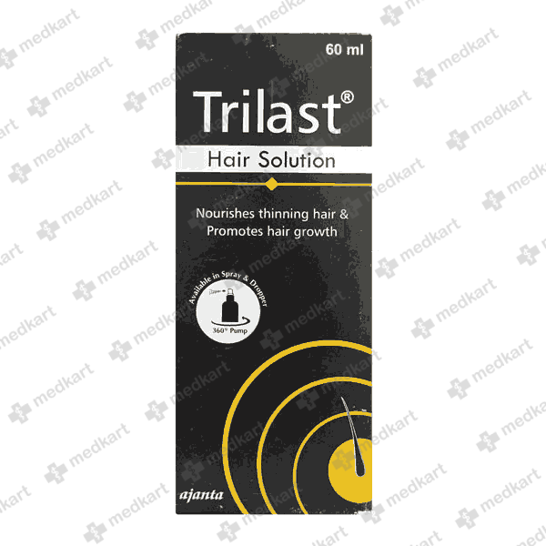 TRILAST HAIR SOLUTION 60 ML, Price, Composition & Generic Alternatives ...