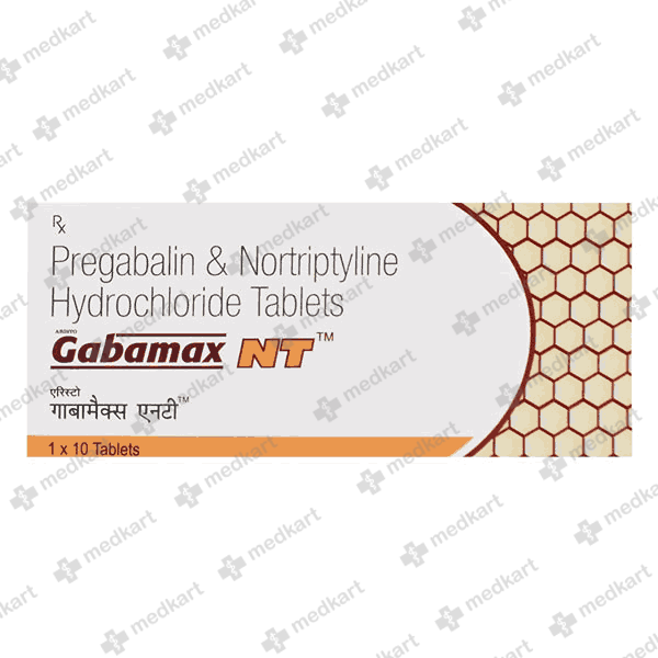 GABAMAX NT TABLET 10'S, Price, Composition & Generic Alternatives - Medkart
