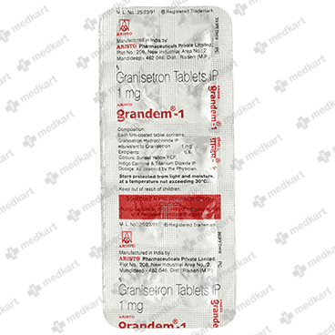 GRANDEM 1MG TABLET 10'S, Price, Composition & Generic Alternatives ...