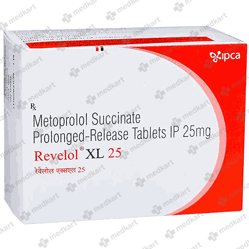 REVELOL XL 25MG TABLET 15'S, Price, Composition & Generic Alternatives ...