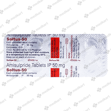 SOLTUS 50MG TABLET 10'S, Price, Composition & Generic Alternatives ...