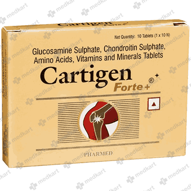 CARTIGEN FORTE PLUS TABLET 10'S, Price, Composition & Generic ...