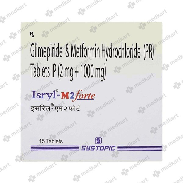 ISRYL M 2MG FORTE TABLET 15'S, Price, Composition & Generic ...