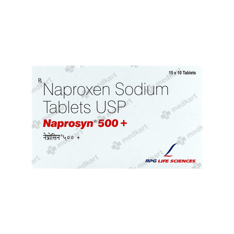 NAPROSYN 500MG PLUS TABLET 10'S, Price, Composition & Generic ...