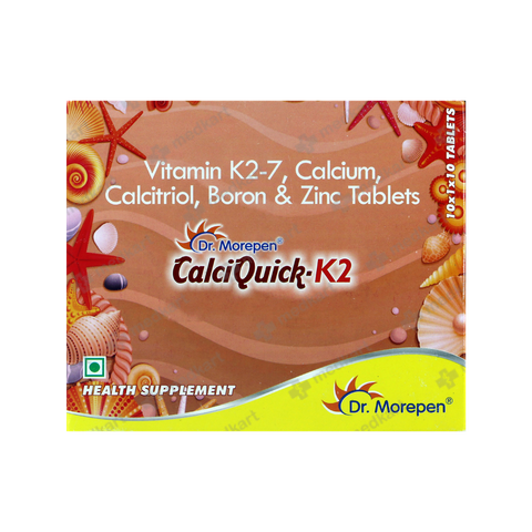 CALCIQUICK K2 TABLET 10'S : View Price, Combination and Alternatives ...