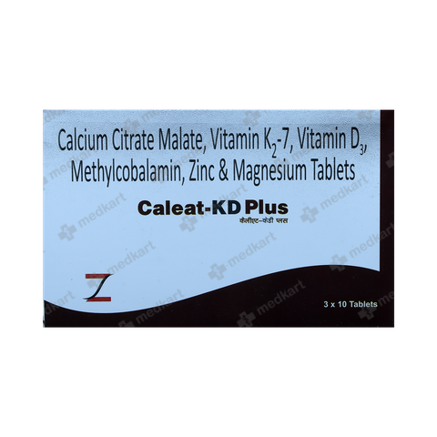 CALEAT KD PLUS TABLET 10'S : View Price, Combination and Alternatives ...