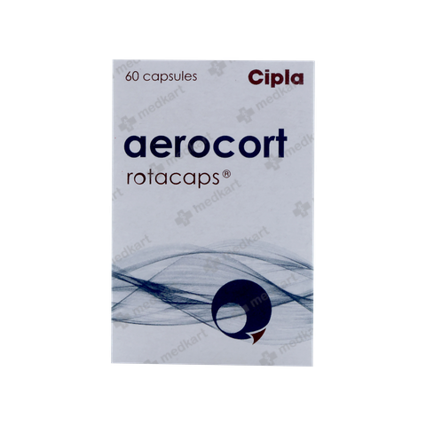 AEROCORT ROTOCAP 60'S, Price, Composition & Generic Alternatives - Medkart