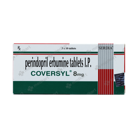 COVERSYL 8MG TABLET 10'S, Price, Composition & Generic Alternatives ...