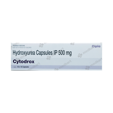 CYTODROX 500MG CAPSULE 10'S, Price, Composition & Generic Alternatives ...