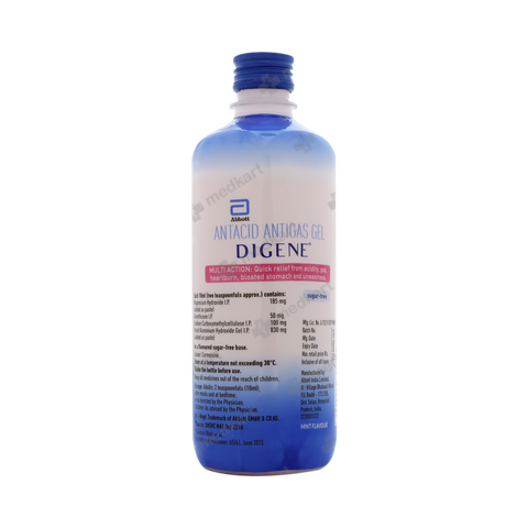 DIGENE GEL ORANGE SYP 200ML, Price, Composition & Generic Alternatives ...