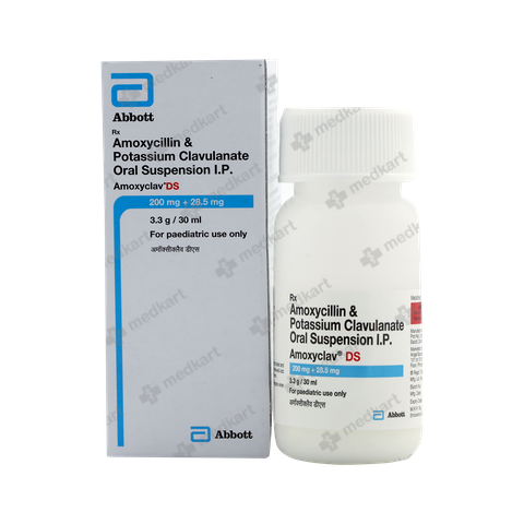 AMOXY CLAV DS SYRUP 30 ML, Price, Composition & Generic Alternatives ...
