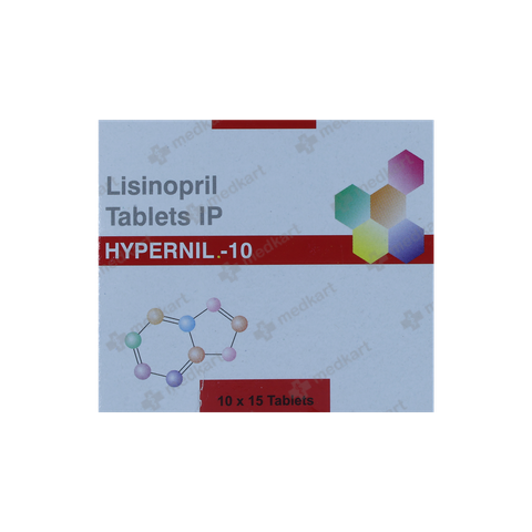 HYPERNIL 10MG TABLET 15'S, Price, Composition & Generic Alternatives ...