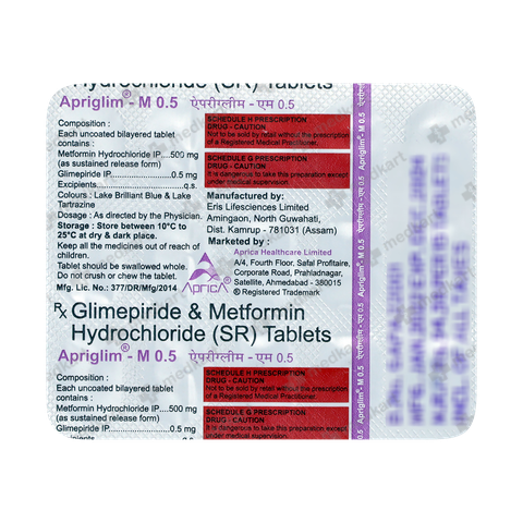 GEMER 0.5MG TABLET 10'S : View Price, Combination and Alternatives ...