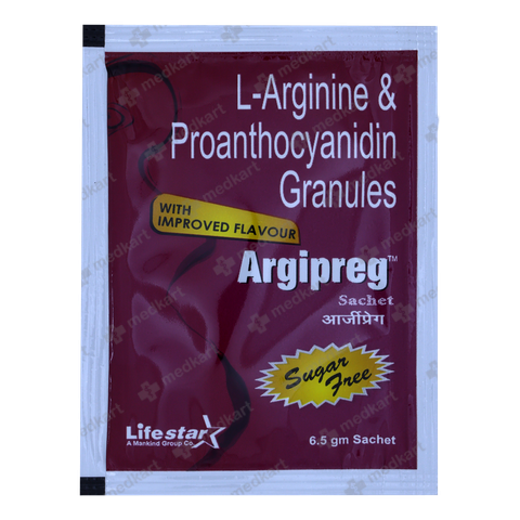 ARGIPREG SACHET 6.5GM, Price, Composition & Generic Alternatives - Medkart