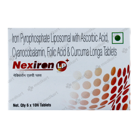 NEXIRON LP PLUS TABLET 10'S, Price, Composition & Generic Alternatives ...