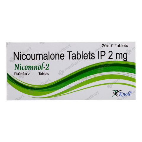 Nicomnol 2mg Tablet – Compare Price, Uses & Buy Online at Medkart Pharmacy