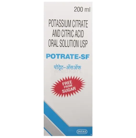 Buy Potrate Sf Syrup 200 Ml Online at Best Price | Medkart