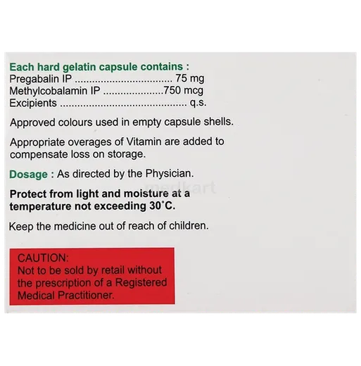 Buy Pregacip M Capsule Online at Best Price | Medkart