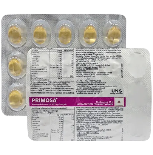 Buy Primosa 500Mg Capsule 15S Online at Best Price | Medkart