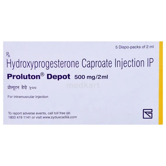 Buy Proluton Depot 500mg 2 Ml Online at Best Price | Medkart