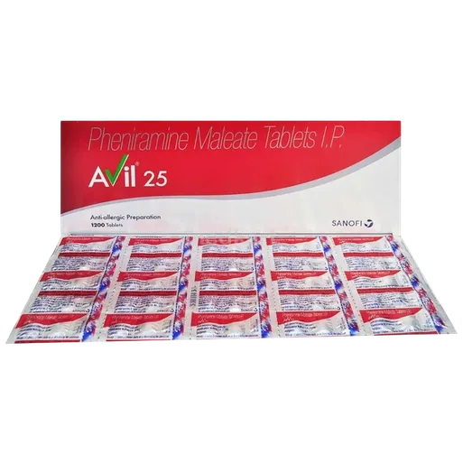 Buy Avil 25mg Tablet Online at Best Price – Generic Alternative | Medkart