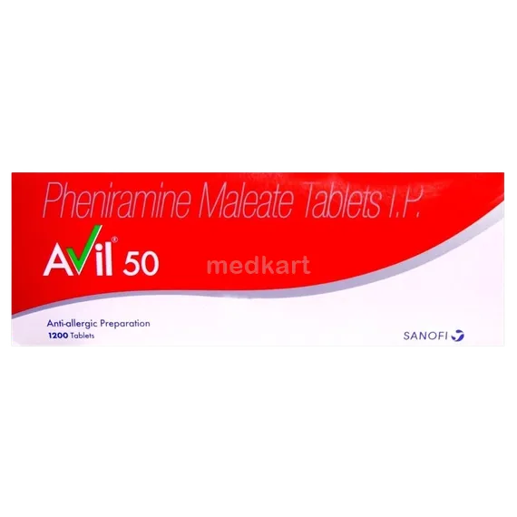 Buy Avil 50mg Tablet Online at Best Price – Generic Alternative | Medkart