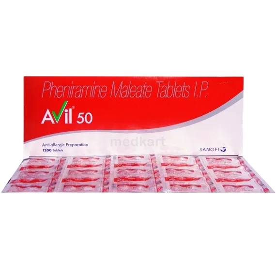 Buy Avil 50mg Tablet Online at Best Price – Generic Alternative | Medkart
