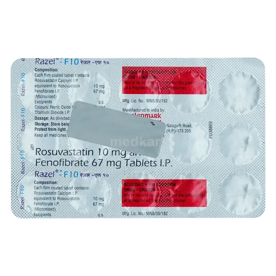 RAZEL F 10MG TABLET 15'S Price, Uses, Side Effects & Substitutes | Medkart