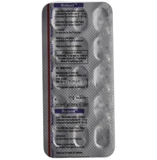 Buy Relent Tablet 15S Online at Best Price | Medkart