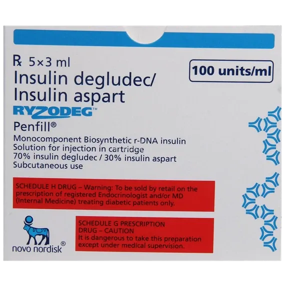 Buy Ryzodeg Penfill 3 Ml Online at Best Price | Medkart