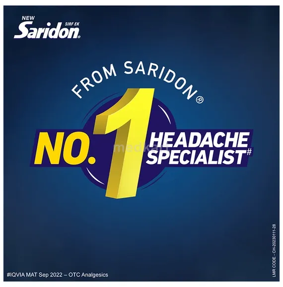 Buy Saridon Tablet Online at Best Price – Generic Alternative | Medkart