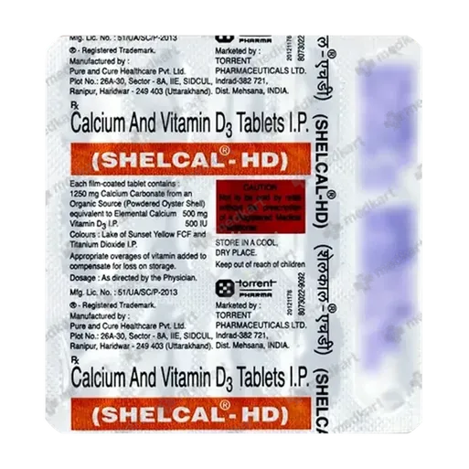 Buy Shelcal HD Tablet Online at Best Price | Medkart