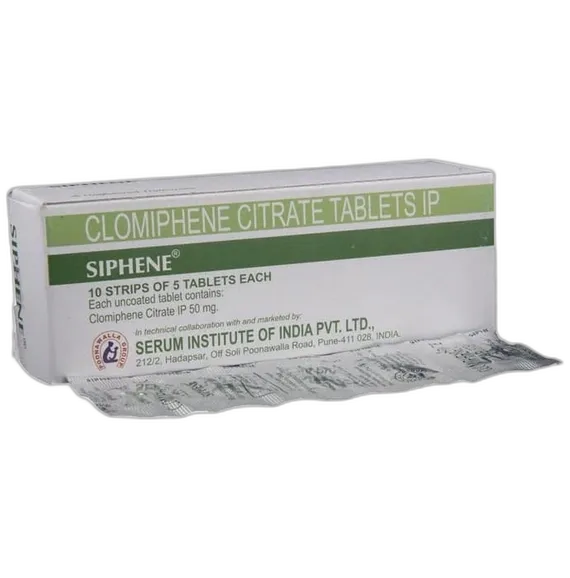 SIPHENE 50MG TABLET 5'S Price, Uses, Side Effects & Substitutes | Medkart