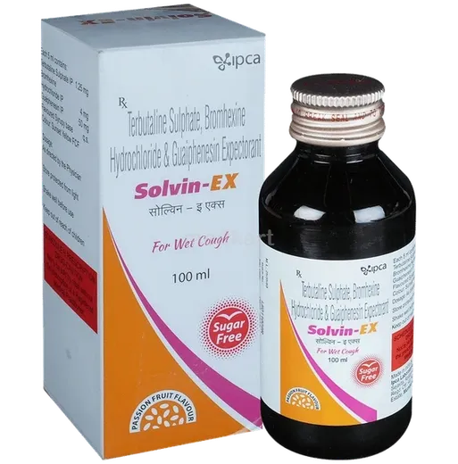Buy Solvin EX Expectorant 100ml at Best Price | Medkart