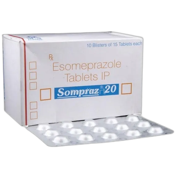SOMPRAZ 20MG TABLET 15'S Price, Uses, Side Effects & Substitutes | Medkart