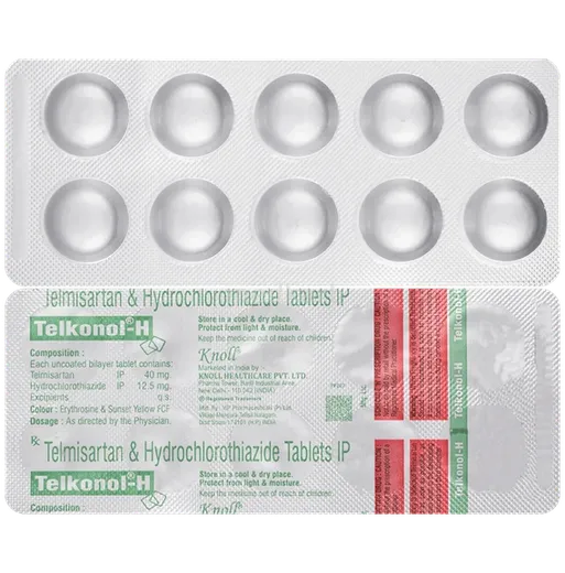 TELMIKIND H 40MG TABLET 10'S Price, Uses, Side Effects & Substitutes ...