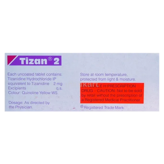 Buy Tizan 2mg Tablet 10s Online at Best Price | Medkart
