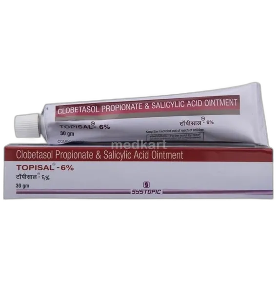 Buy Topisal 6 Ointment 30 Gm Online at Best Price | Medkart