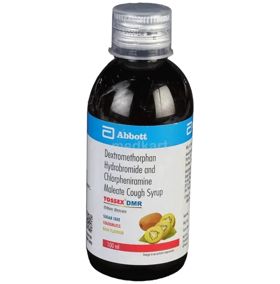 Buy Tossex Dmr Syrup 100 Ml Online at Best Price | Medkart