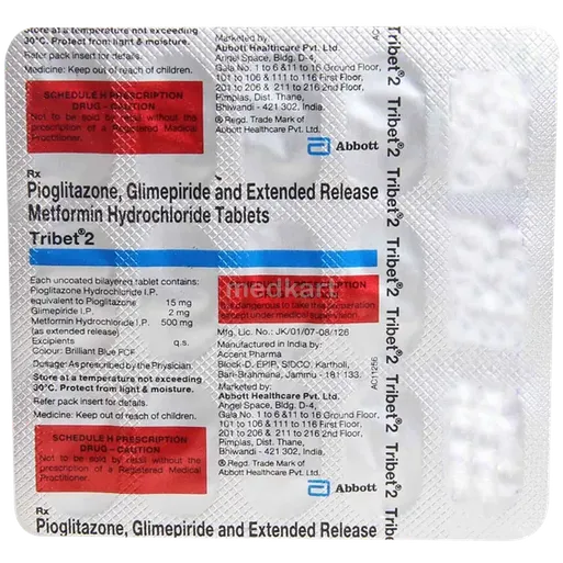 TRIBET 2MG TABLET 15'S Price, Uses, Side Effects & Substitutes | Medkart