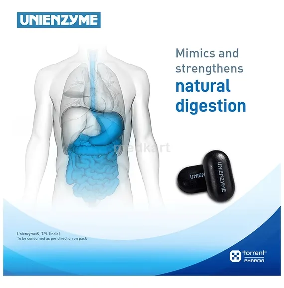 Buy Unienzyme Tablet Online at Best Price – Generic Alternative | Medkart