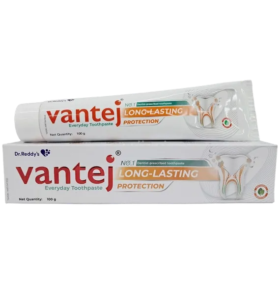 VANTEJ TOOTHPASTE 100 GM Price, Uses, Side Effects & Substitutes | Medkart