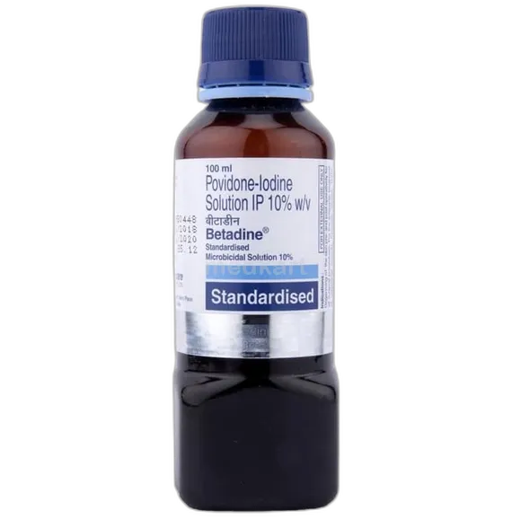 Betadine 10 Solution 100 Ml – Price & Generic | Medkart