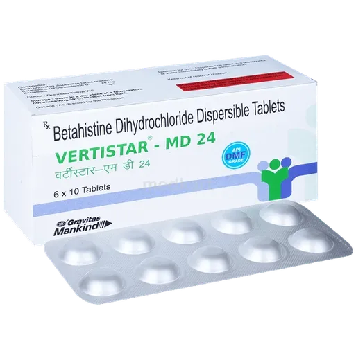Buy Vertistar Md 24Mg Tablet 10S Online at Best Price | Medk