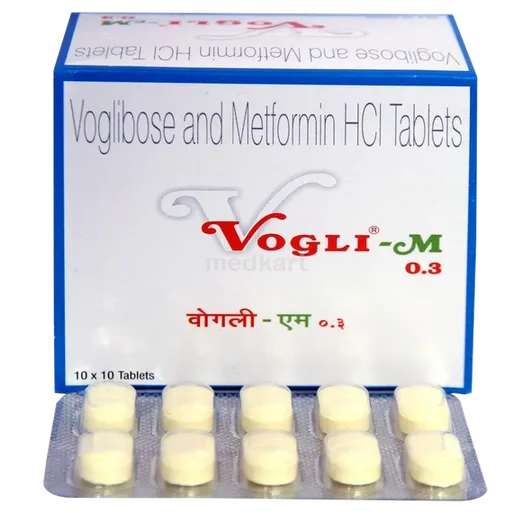 Volibo M 0.3mg Tablet 10’s – Uses, Price & Side Effects – Medkart