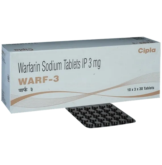 Buy Warf 3Mg Tablet 30S Online at Best Price | Medkart