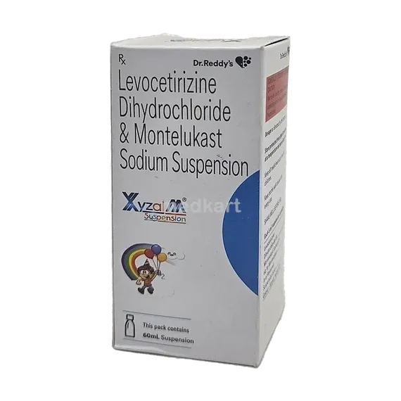 XYZAL M SUSPENSION 60 ML Price, Uses, Side Effects & Substitutes | Medkart