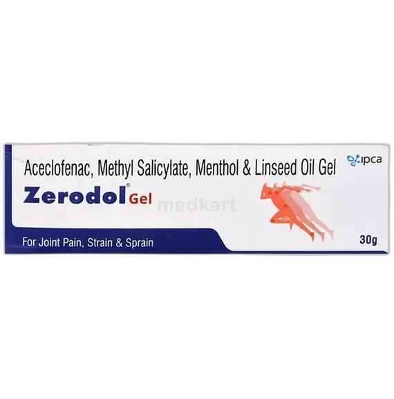 ZERODOL GEL 30 GM Price, Uses, Side Effects & Substitutes | Medkart