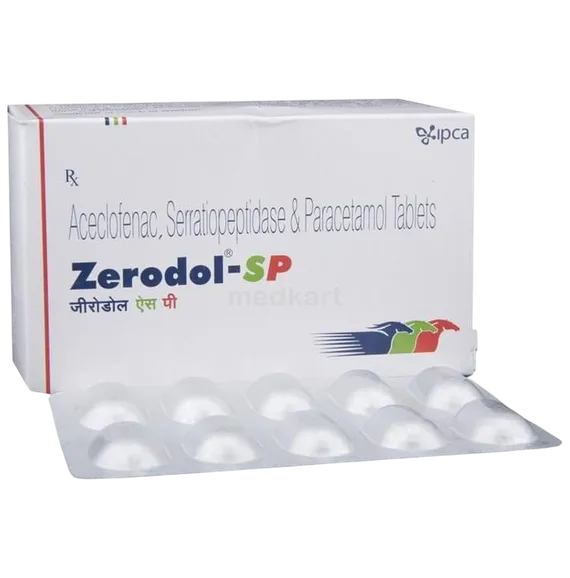 Buy Zerodol Sp Tablet Online at Best Price – Generic Alternative | Medkart