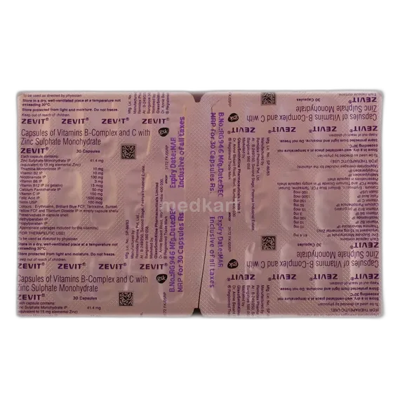 Buy Zevit Capsule 30s Online at Best Price | Medkart